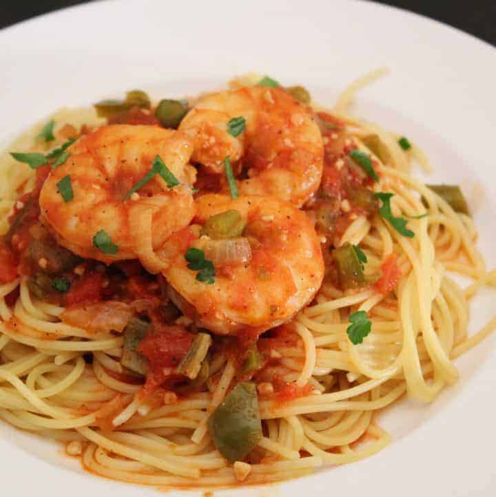 Creole Shrimp Pasta - SmartyPantsKitchen