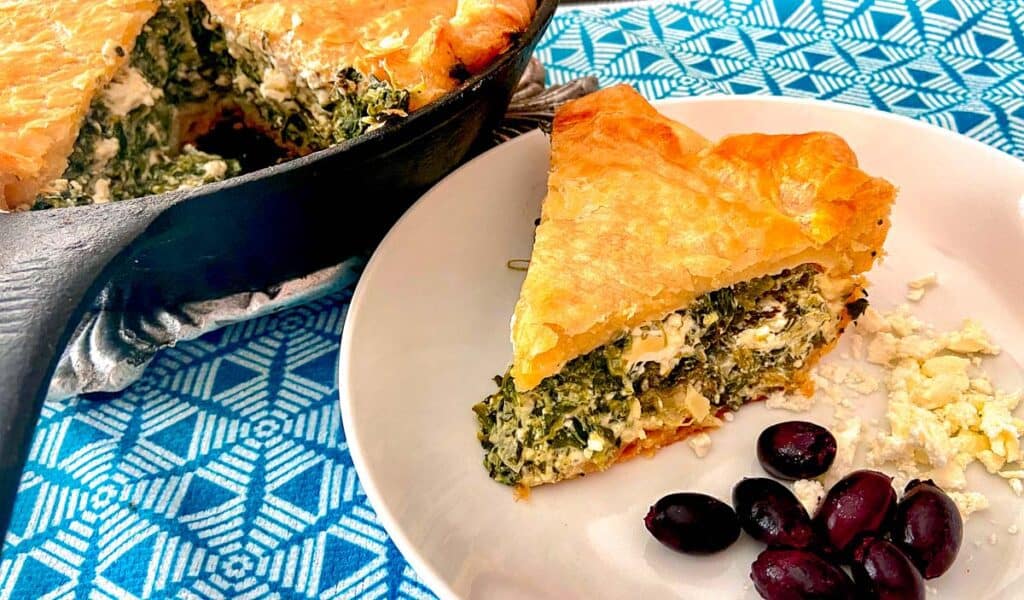 Spinach Feta Pie - SmartyPantsKitchen
