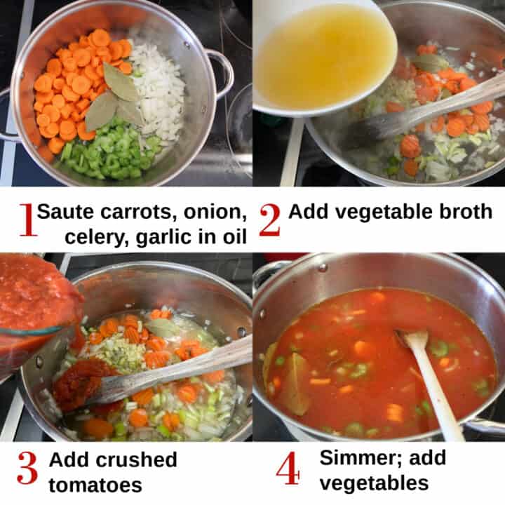 Organic Homemade Vegetable Soup - SmartyPantsKitchen