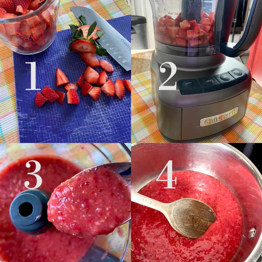 Fresh Strawberry Cake without Gelatin - SmartyPantsKitchen