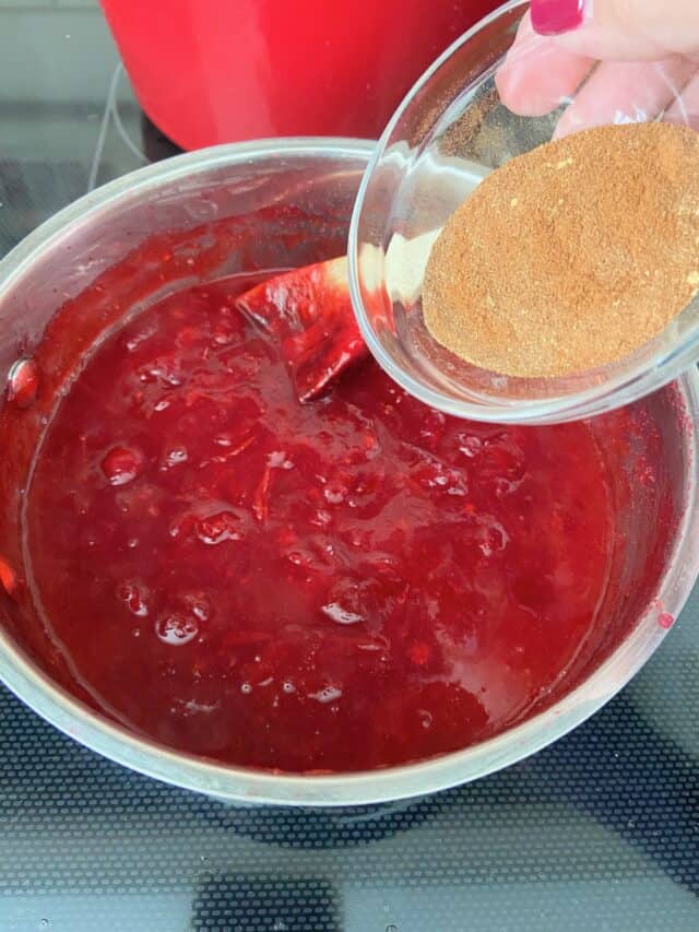 Spiced Cranberry Sauce - SmartyPantsKitchen
