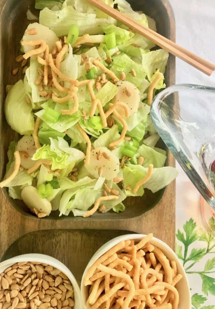 Crunchy Asian Salad-No Mayo Dressing - SmartyPantsKitchen