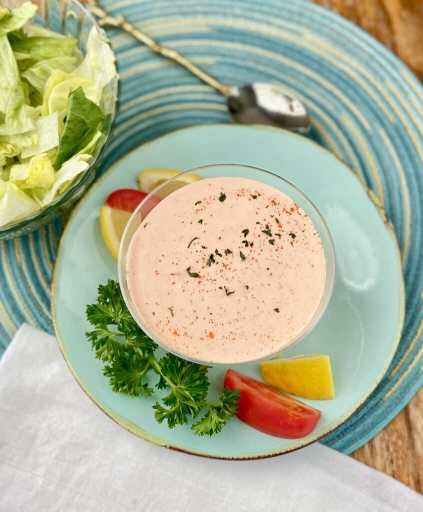 Crab Louie Salad Dressing - SmartyPantsKitchen