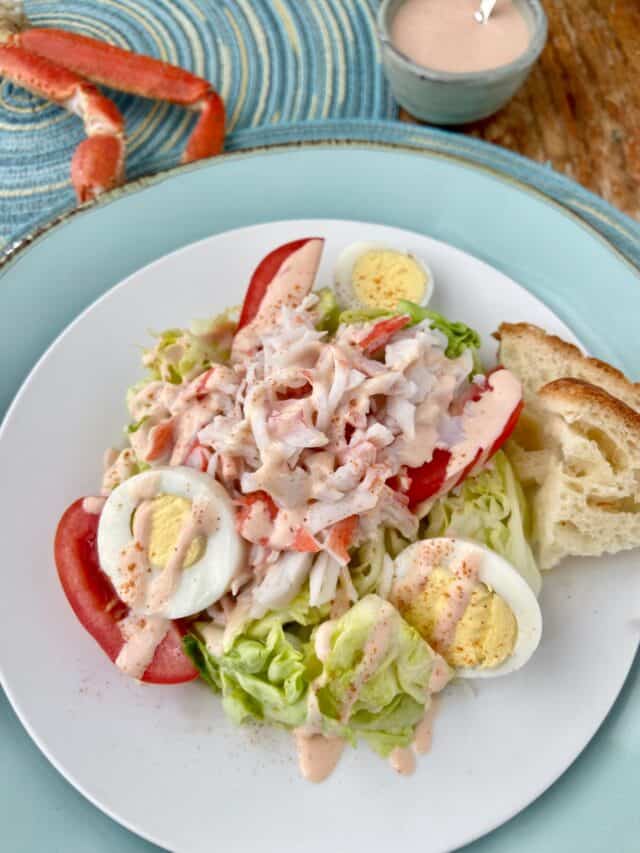 Crab Louie Salad Dressing - SmartyPantsKitchen